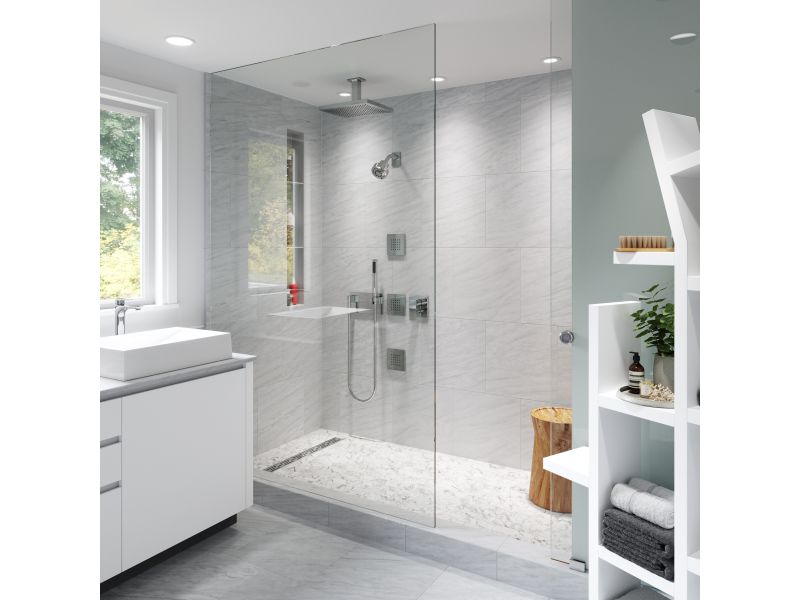 Shower trough drain store